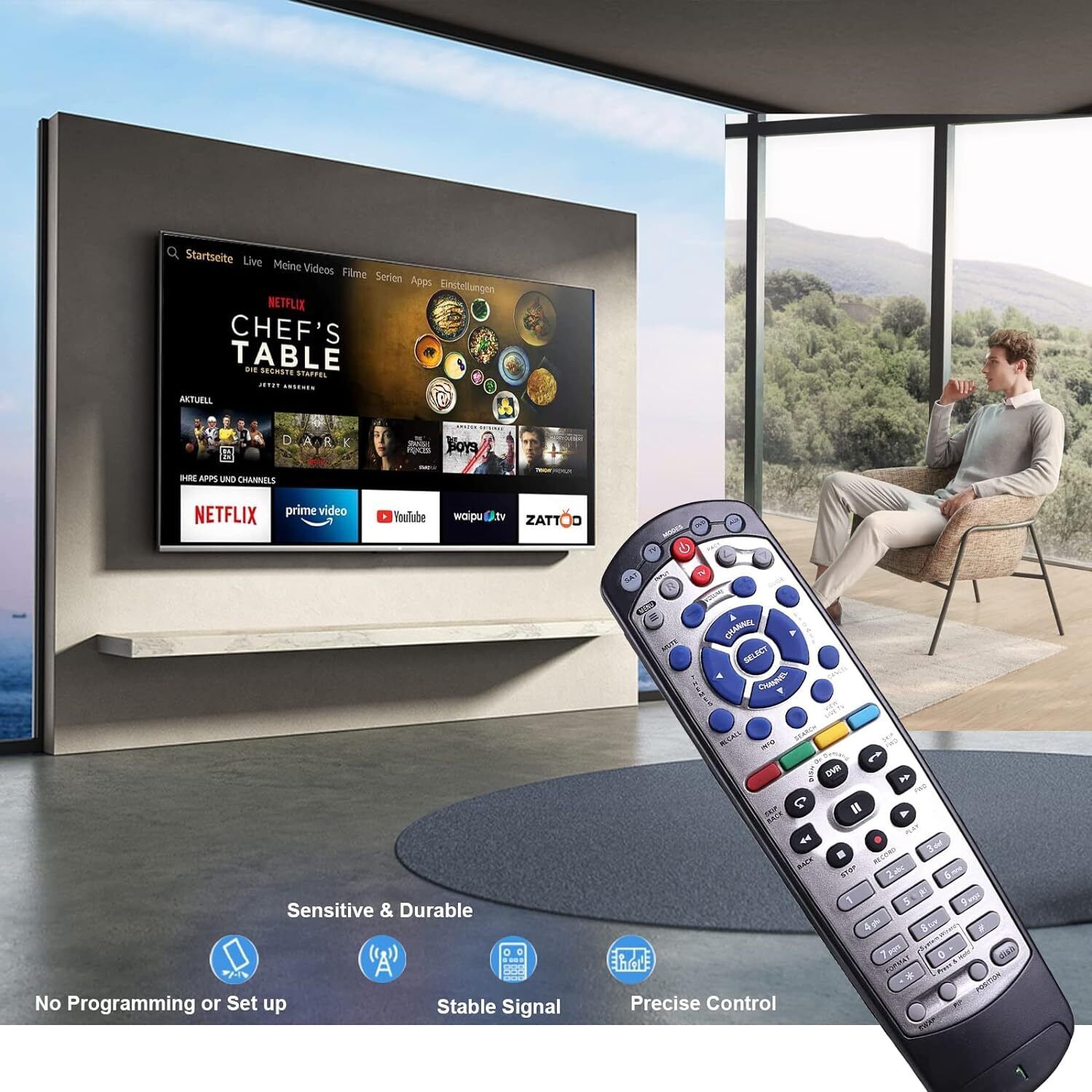 Bell Satellite TV 20.1 Remote Control